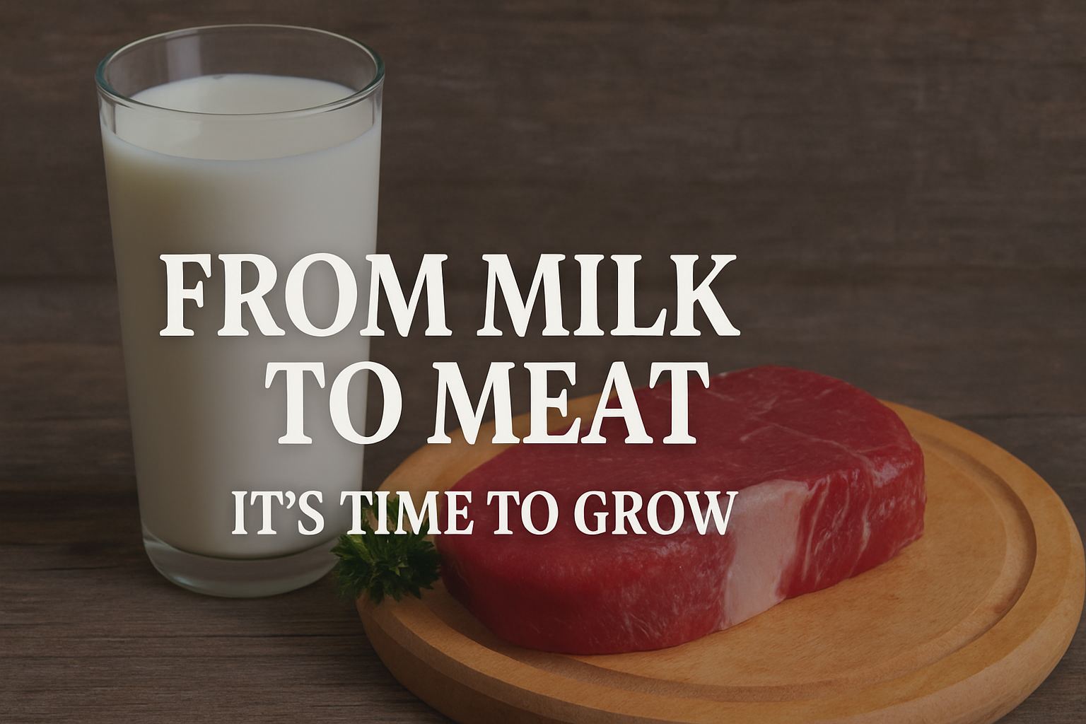 From Milk to Meat: It’s Time to Grow – Capt. Dale Black - Dale Black